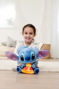 SIMBA Plyšák Stitch s pizzou / 25 cm / Disney Stitch / od 0 měsíců