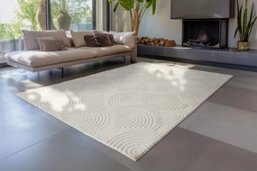 Obsession, Kusový koberec Zen Sei 200 Cream, 200x290, béžová, chodba / předsíň