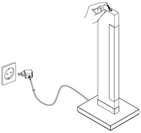 Eglo 99295 - LED Stmívatelná stolní lampa CAMACHO LED/6,5W/230V