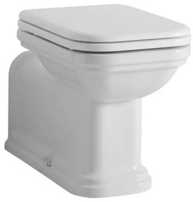 Kerasan WALDORF WC mísa stojící, 37x65cm, spodní/zadní odpad, bílá - 411601