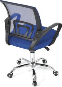 Dětská otočná židle modrá KA-L103 BLUE