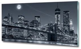 Wallmuralia Foto obraz fotografie na skle Manhattan New York 100x50