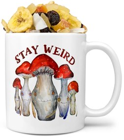 Hrnek Stay weird (Náplň hrníčku: Tropická směs)