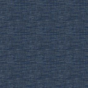 Modrá vliesová tapeta imitace hrubé tkaniny FT221251 | Lepidlo zdarma | 0,53 x 10,05 m | Design ID