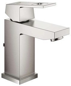 Grohe Eurocube - Umyvadlová baterie s výpustí, supersteel 23127DC0