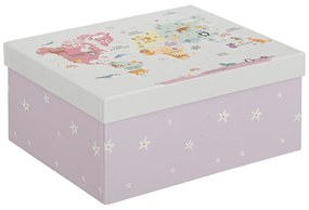 Atmosphera for Kids Dětské krabice na hračky Girly 3 ks 23x29x13 cm