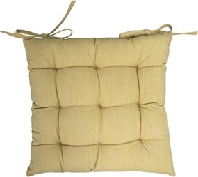Medový podsedák s výplní Nimes Seat - 40*40 cm