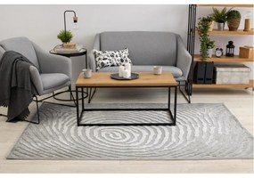 Luxusní kusový koberec Nori šedý 133x190cm