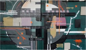Fero Radačovský / Orol | No signal No2 Rám: Dubový, Velikost: 20 x 30 cm