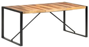 vidaXL Jídelní stůl 180 x 90 x 75 cm masivní dřevo sheeshamový povrch