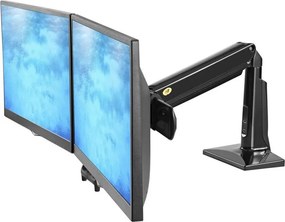 Stolní držák na dva monitory NB F27B
