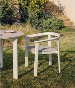 Krémová zahradní židle Erice – Kave Home