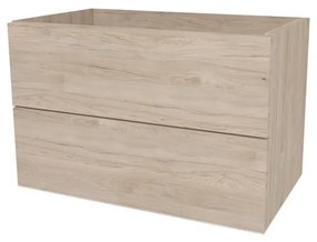 Mereo Aira, koupelnová skříňka 81 cm, Multidecor, Light Rock Hickory CN791SLRH1