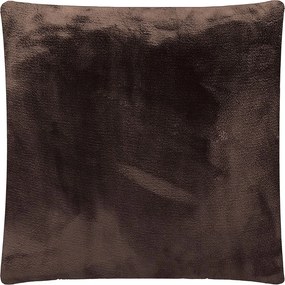 Gözze Premium Cashmere-Feeling Dekokissen 50 x 50 cm (čokoládová hnědá)