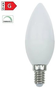 Diolamp SMD LED žárovka matná Candle C37 Wifi 5W/E14/230V/RGB+CCT/380Lm/200°/Dim