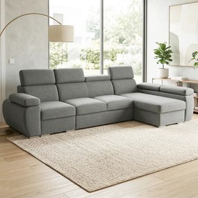 Sedací souprava BASTON | 315x170 cm | rozkládací + 2x úložný prostor | VÝBĚR TKANIN