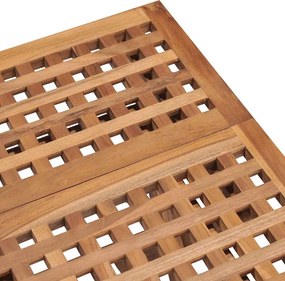 3dílný skládací zahradní jídelní set masivní teakové dřevo 315455