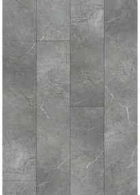 Mexen Silver Waves vinylové panely 1227 x 187 mm LVT Dryback 2,5 mm, podklad PVC, 4 V-drážky, Kámen - F1344-1227-187-255-4V1-01