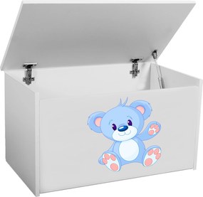 ADRK Furniture Truhla na hračky DARIA TB-Dar-BL-BEAR-O009