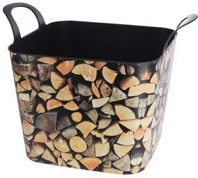 Koš KAYU 36 L hnědý