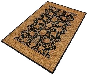 ORIENTAL WEAVERS Kusový koberec PRAGUE 520/IB2K BARVA: Černá, ROZMĚR: 133x190 cm