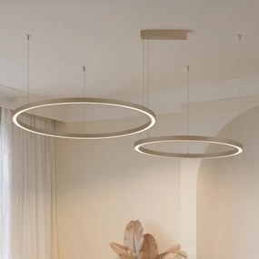 Brilagi - LED Stmívatelný lustr na lanku PORTOFINO LED/98W/230V béžová + DO