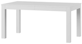SZYNAKA Trendline Jídelní stůl rozkládací - VENUS, 160/206/253/300x90, matná bílá