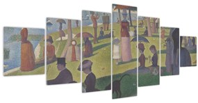 Obraz - Georges Seurat, A Sunday on La Grande Jatte, reprodukce (210x100 cm)