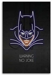 Gario Obraz na plátně Neonový Batman - Rubiant Rozměry: 40 x 60 cm