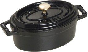 Mini Hrnec litinový hrnec 250 ml, černý Mini Cocotte Staub