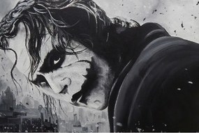 Plakát, Obraz - Dark Knight - Joker, (91.5 x 61 cm)