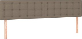 Box spring postel s matrací taupe 180x200 cm textil 3140397