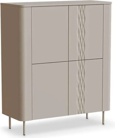 Komoda Paterma II, krémová