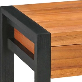 Psací stůl se 2 zásuvkami 100 x 40 x 75 cm teakové dřevo 325268
