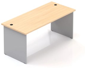 NABYTEK-DESIGNOVY.CZ - BKA16 12 - Kancelářský stůl Komfort, dřevěná podnož, 160x70x76 cm, javor