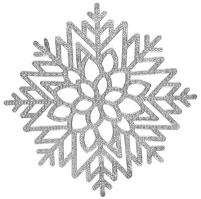 Vánoční prostírání kulaté STEA stříbrná Ø 41 cm Mybesthome