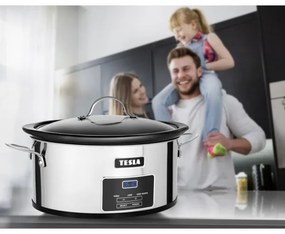 TESLA Electronics SlowCook - Pomalý hrnec 5,6 l 250W/230V