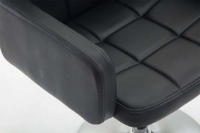 Relaxační křeslo Los Angeles umělá kůže – černá