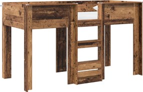 Patrová postel pro děti Staré dřevo 75 x 190 cm 3410473