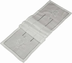 Běhoun vyšívaný ubrus 40 x 160 cm