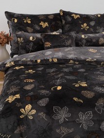 MK Lůžkoviny Prodloužené mikroplyšové povlečení Exclusive - Podzimní elegance 140 × 220 cm, 70 x 90 cm