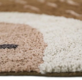 Dětský koberec v cihlové barvě 85x120 cm Marlo – Nattiot