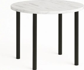 NW Kulatý jídelní stůl SIMARIO 4, 110 cm Barva/ dekor: Černá