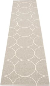 Krémový vnitřní a venkovní běhoun 70x300 cm Boo Linen – Pappelina