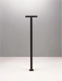 NV 9002868 Venkovní sloupkové svítidlo OFIR černý hliník a akryl LED 10.3W 3000K 220-240V 92st. IP54 - NOVA LUCE