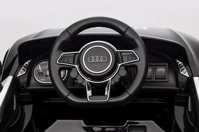 Ramiz Elektrické autíčko Audi R8 Policie na baterie + dálkové ovládání + EVA + pomalý start + MP3 LED