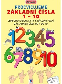 Baloušek - pracovní listy A4, Procvičujeme základní čísla 1-10