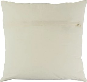 Plátěný polštář bílý s kočkou Tabby - 50*50*10cm