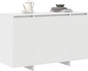 Servírovací skříň Bílá 120 x 41 x 75 cm Kompozitní dřevo 3333896