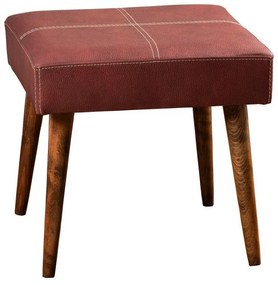 Asir Taburet NUTO 46x46 cm červená 591GRC1118